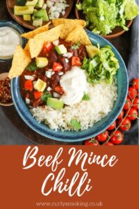 Beef Mince Chilli – Curly's Cooking