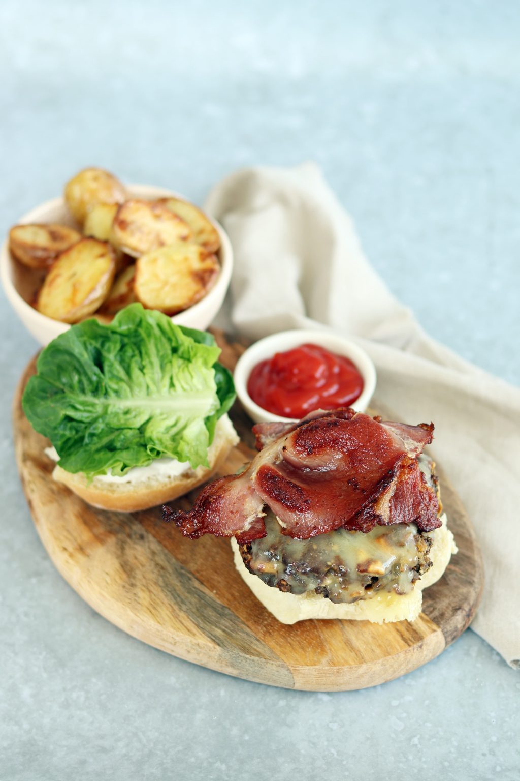 Ultimate Bacon Cheese Burgers – Curly's Cooking