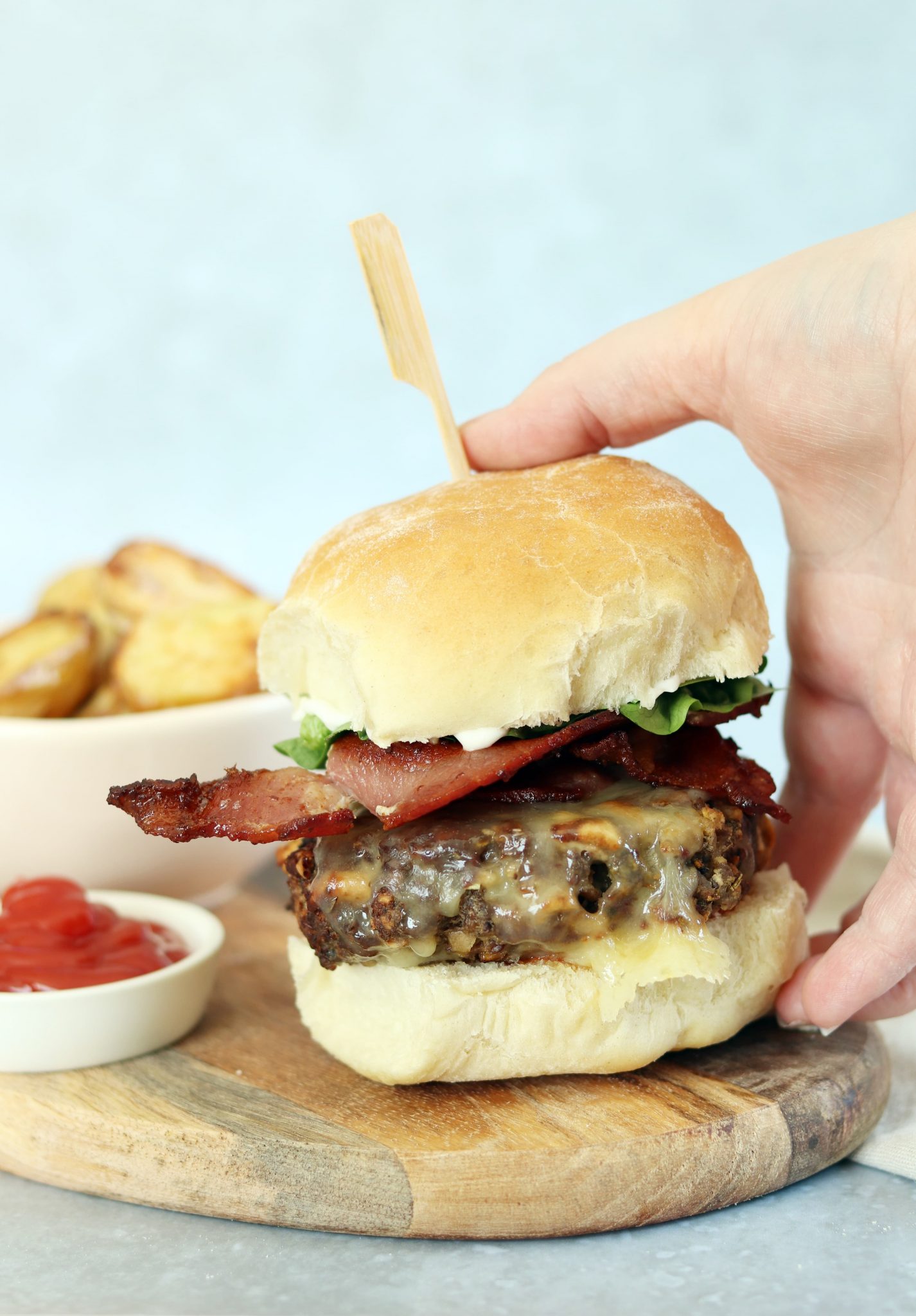 Ultimate Bacon Cheese Burgers – Curly's Cooking