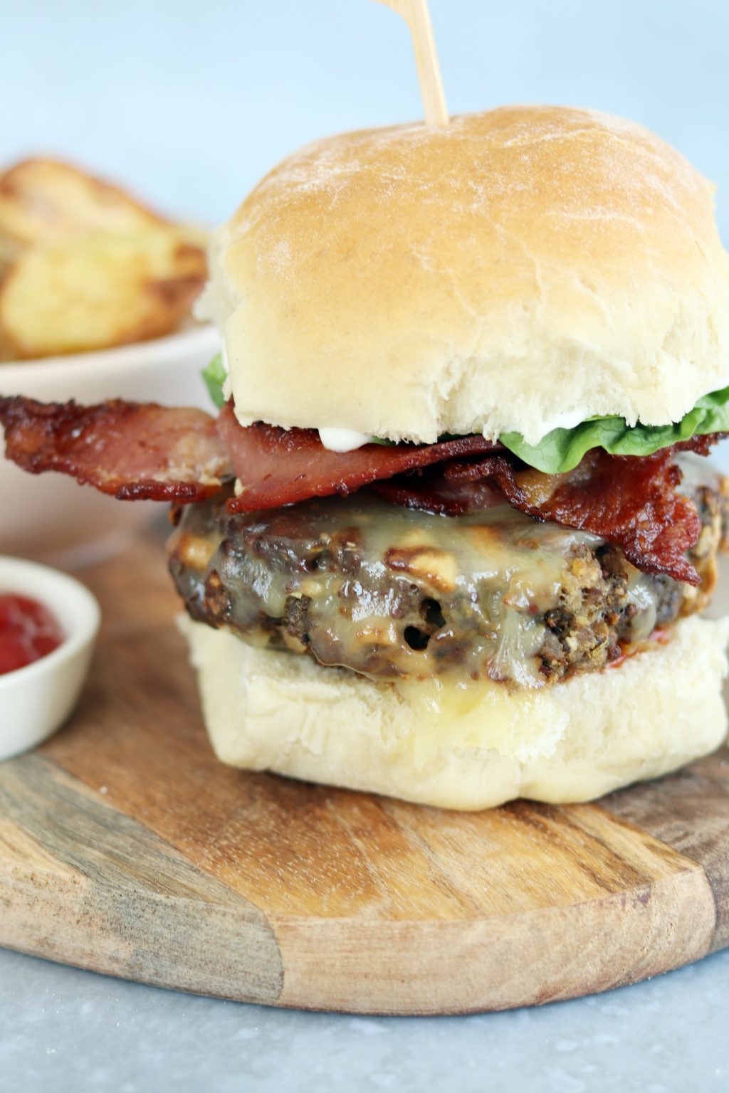 Ultimate Bacon Cheese Burgers – Curly's Cooking