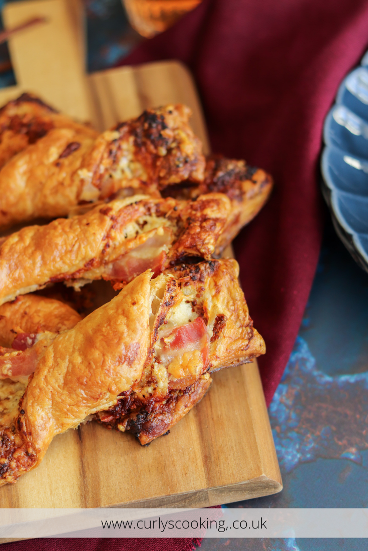 Cheese, Bacon & Mustard Twists – Curly's Cooking