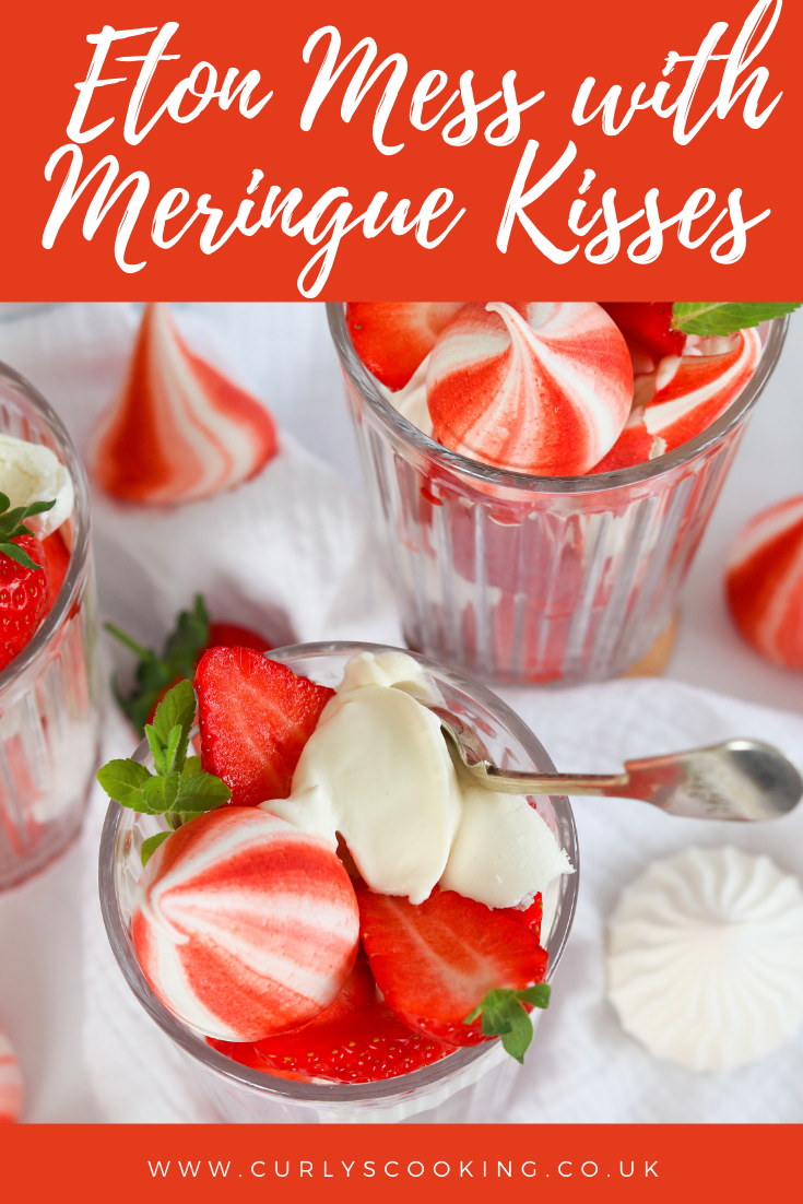 Eton Mess with Meringue Kisses