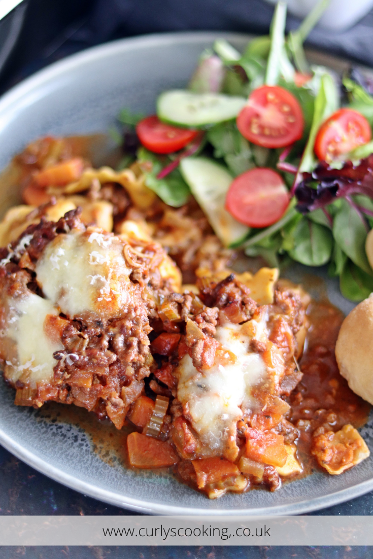 Ravioli Lasagne – Curly's Cooking