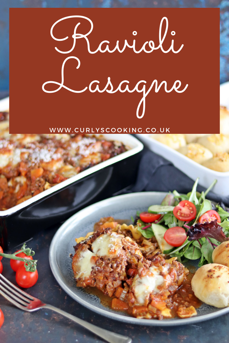 Ravioli Lasagne – Curly's Cooking