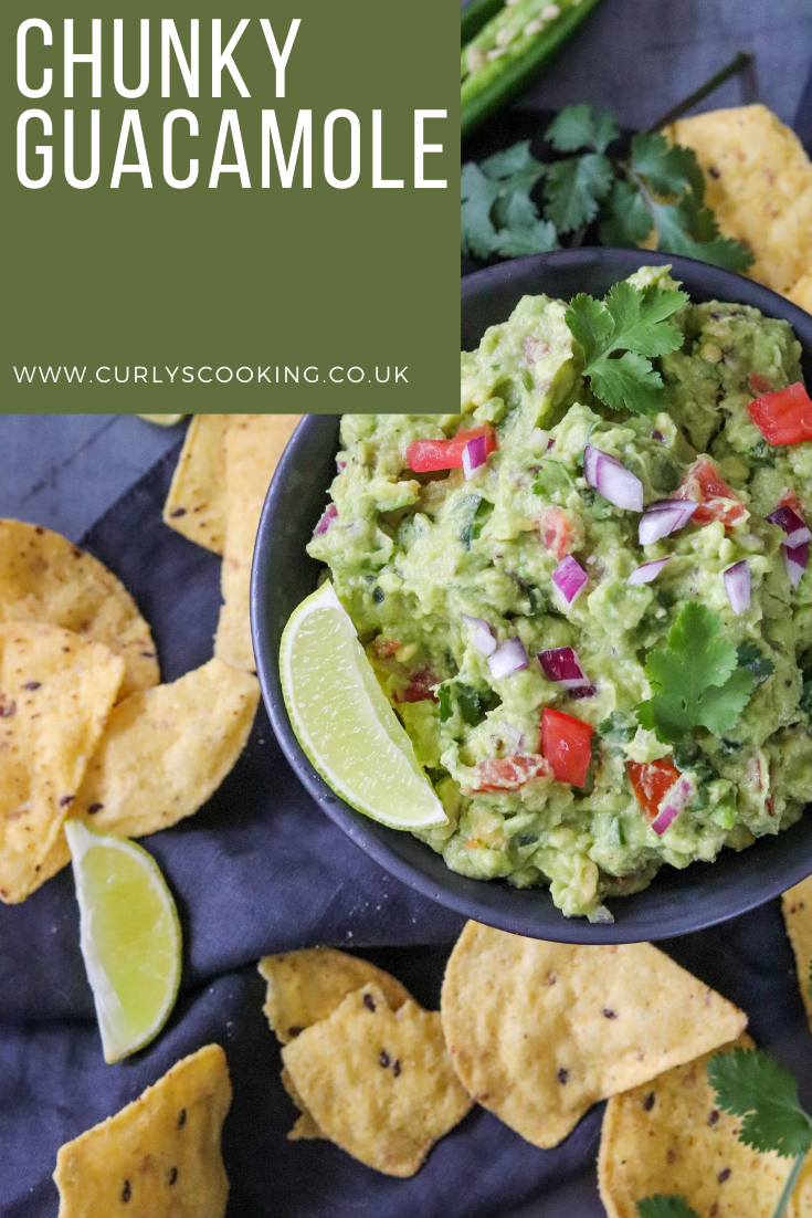 Chunky Guacamole – Curly's Cooking
