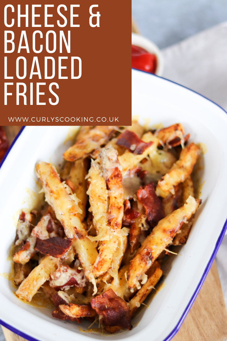 Cheese & Bacon Loaded Fries – Curly's Cooking