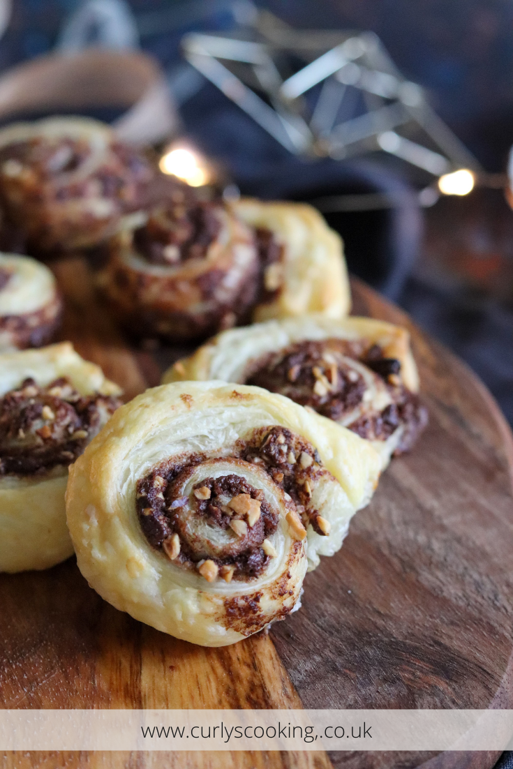 Nutella Pinwheels – Curly's Cooking