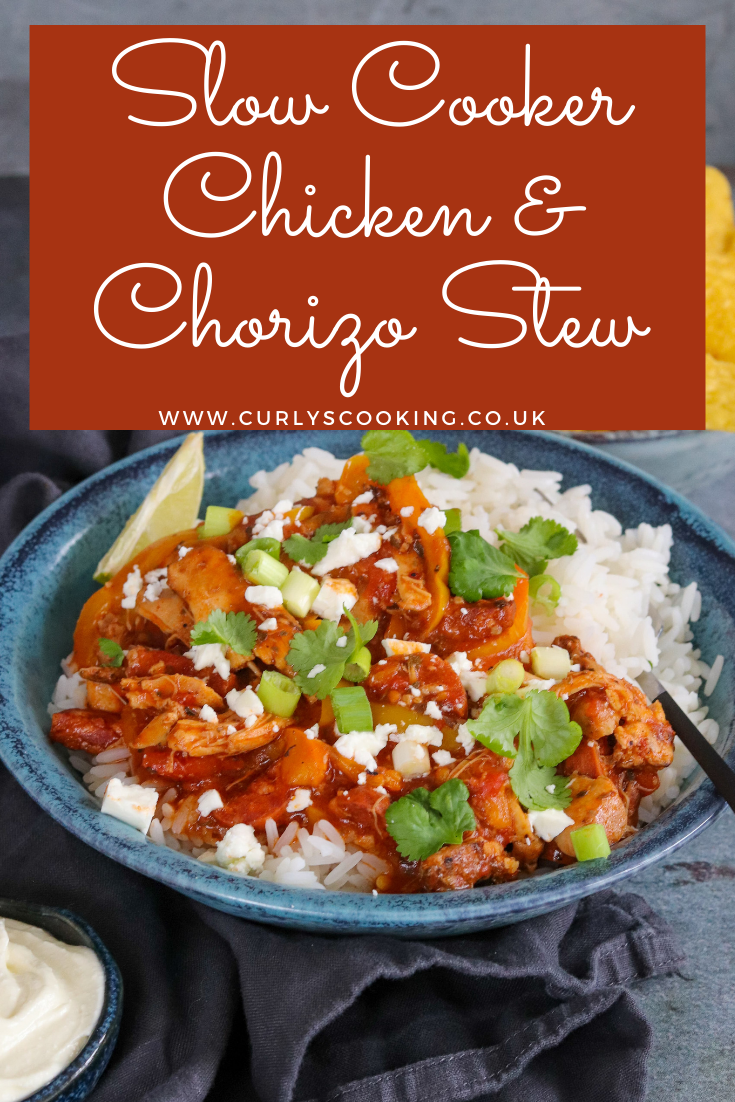 Slow Cooker Chicken And Chorizo Stew Curlys Cooking