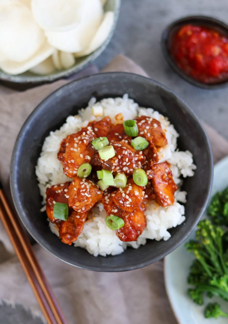 Sticky Sweet Chilli Chicken – Curly's Cooking