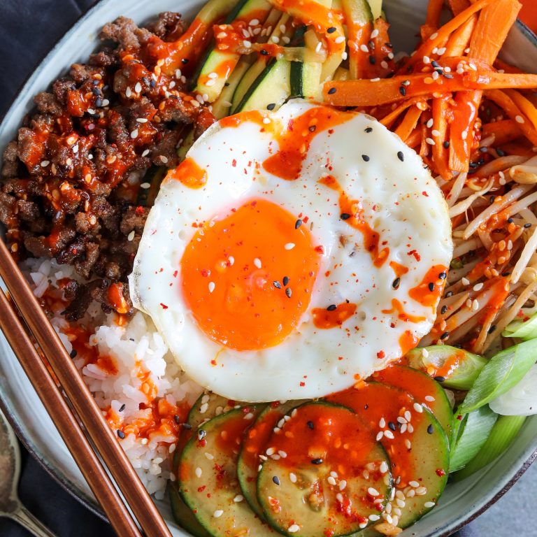 Korean Beef Bibimbap – Curly's Cooking