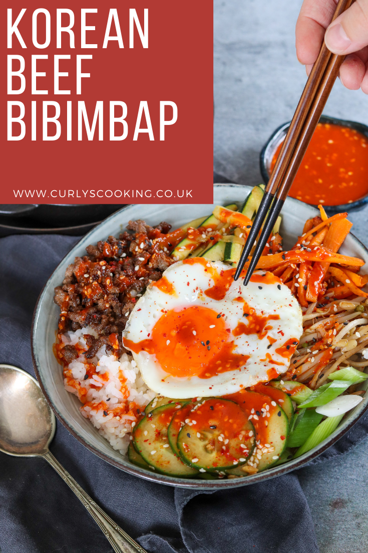 Korean Beef Bibimbap – Curly's Cooking