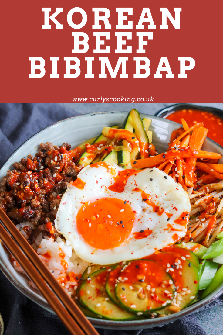 Korean Beef Bibimbap – Curly's Cooking