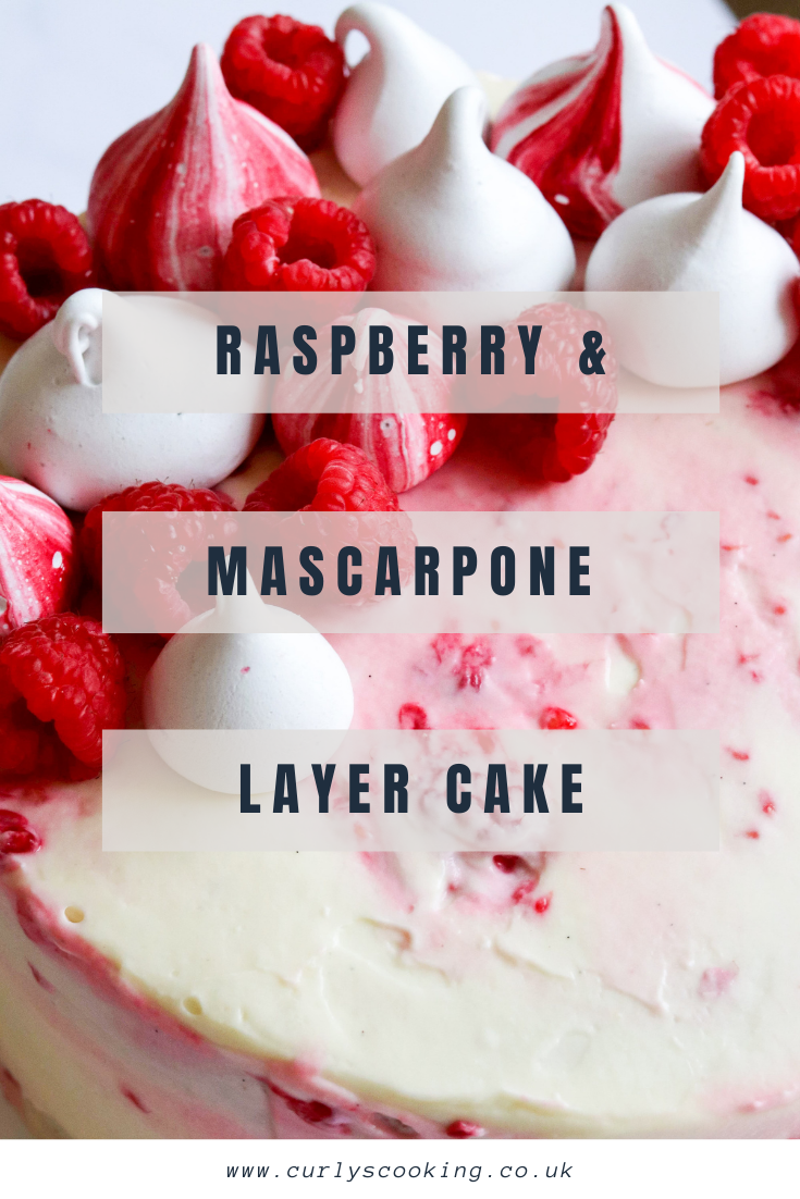 Raspberry And Mascarpone Layer Cake Curlys Cooking