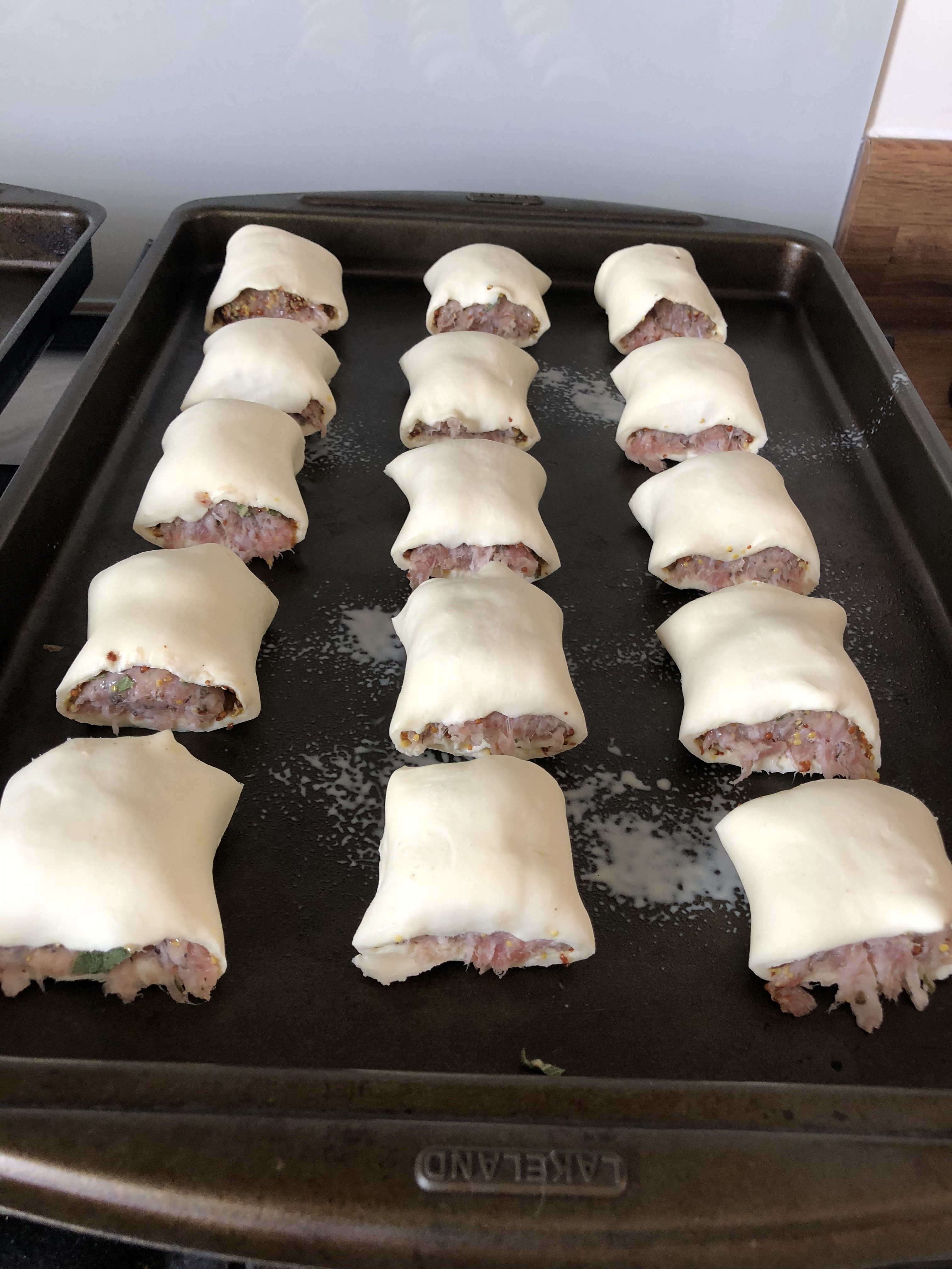 Mustard & Sage Sausage Rolls