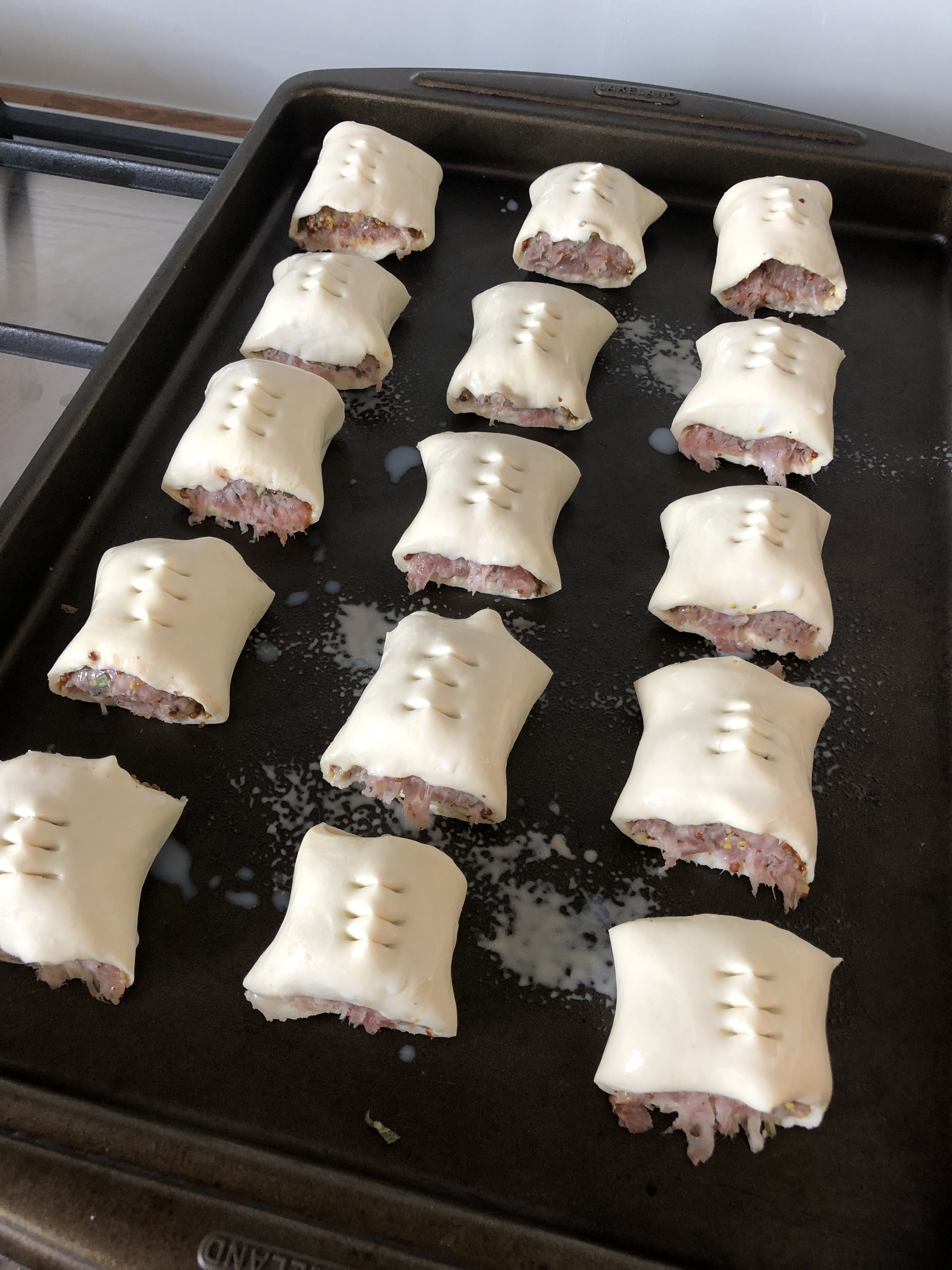 Mustard & Sage Sausage Rolls