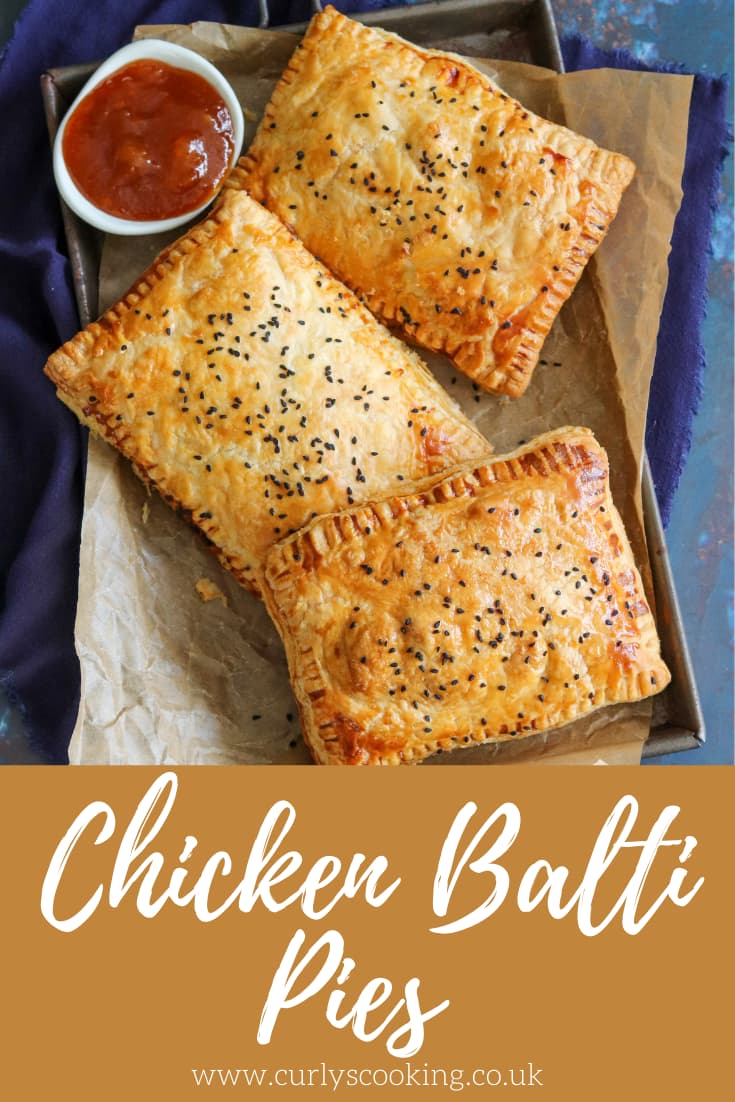 Chicken Balti Pies – Curly's Cooking