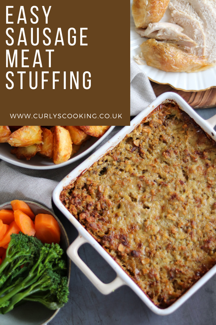 Easy Sausage Meat Stuffing – Curly's Cooking