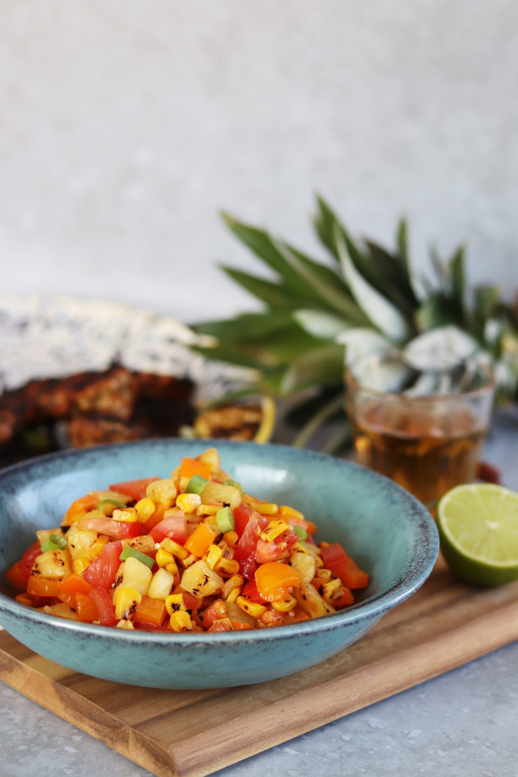 Pineapple & Corn Salsa – Curly's Cooking