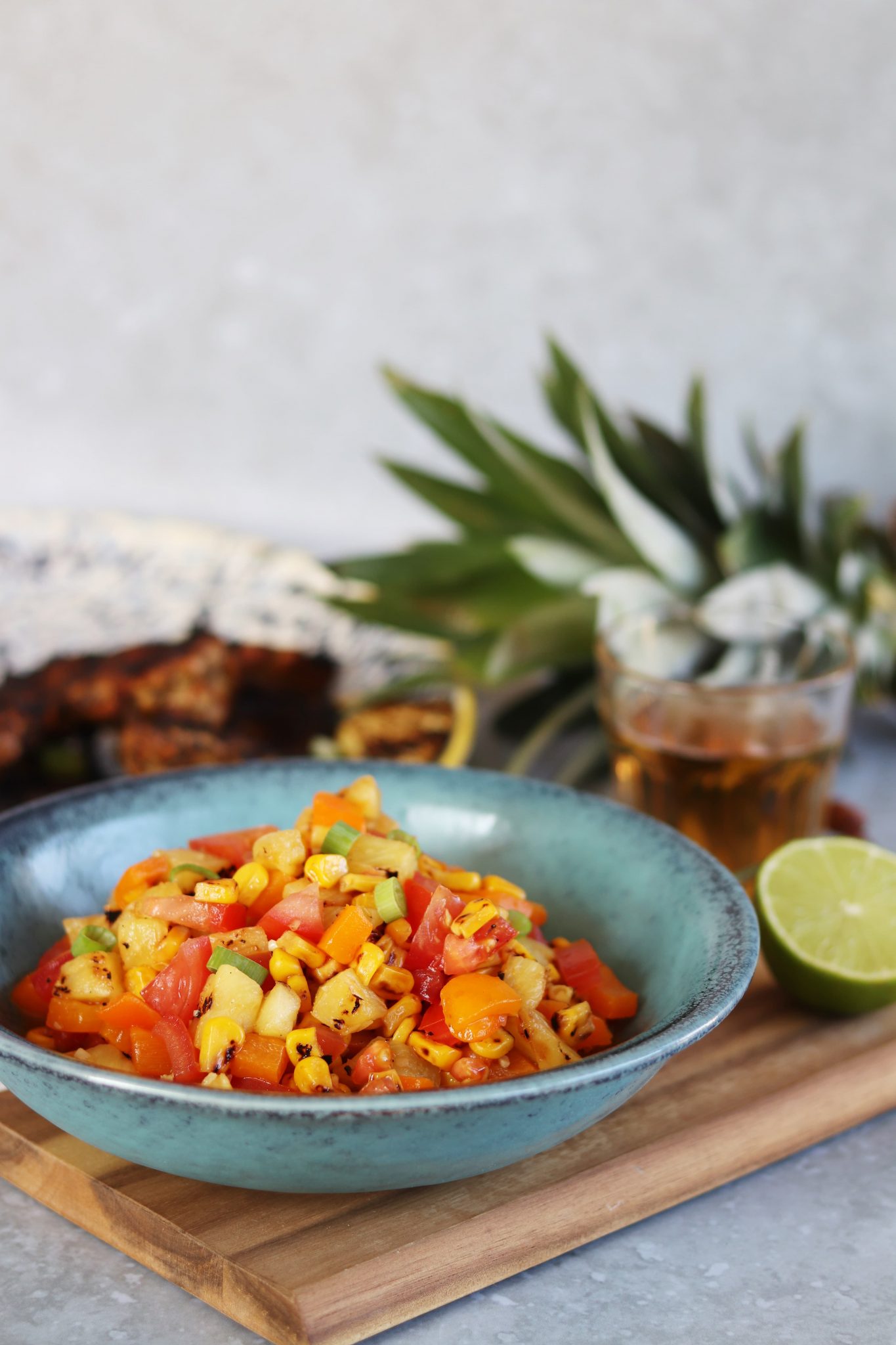 Pineapple & Corn Salsa – Curly's Cooking