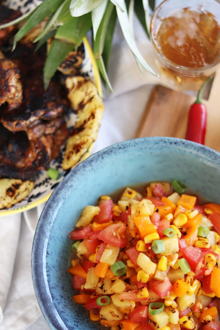 Pineapple & Corn Salsa – Curly's Cooking