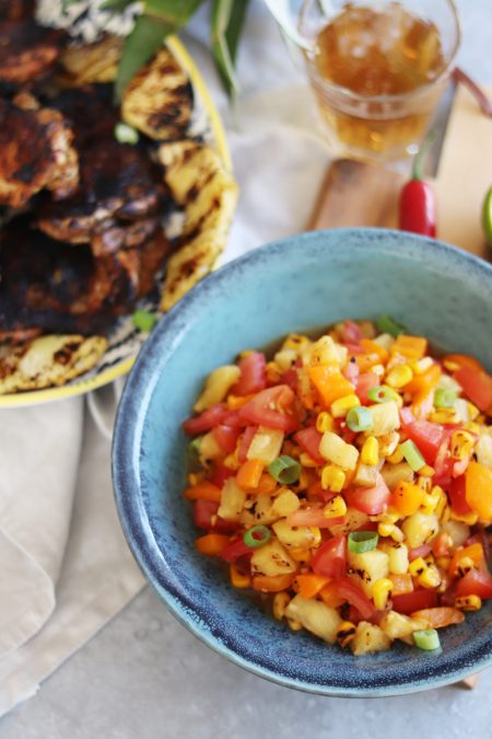 Pineapple & Corn Salsa – Curly's Cooking