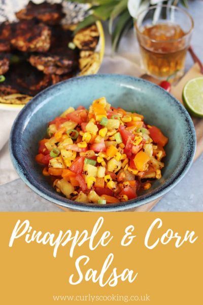 Pineapple & Corn Salsa – Curly's Cooking
