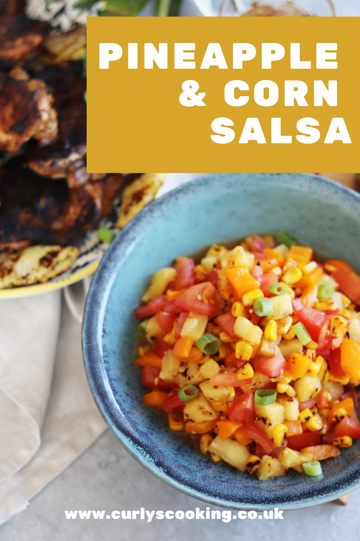 Pineapple & Corn Salsa – Curly's Cooking