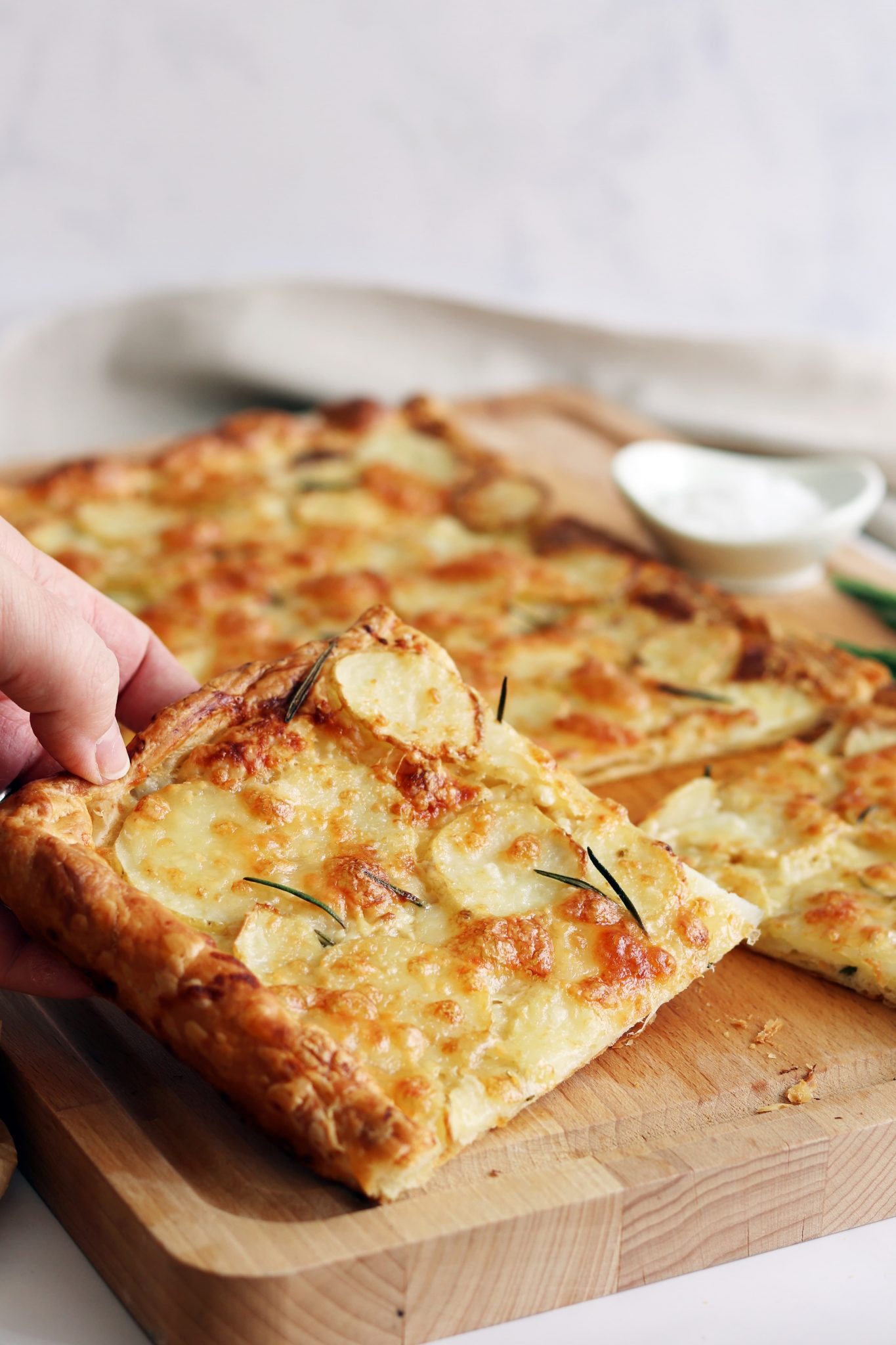 Puff Pastry Potato Tart – Curly's Cooking