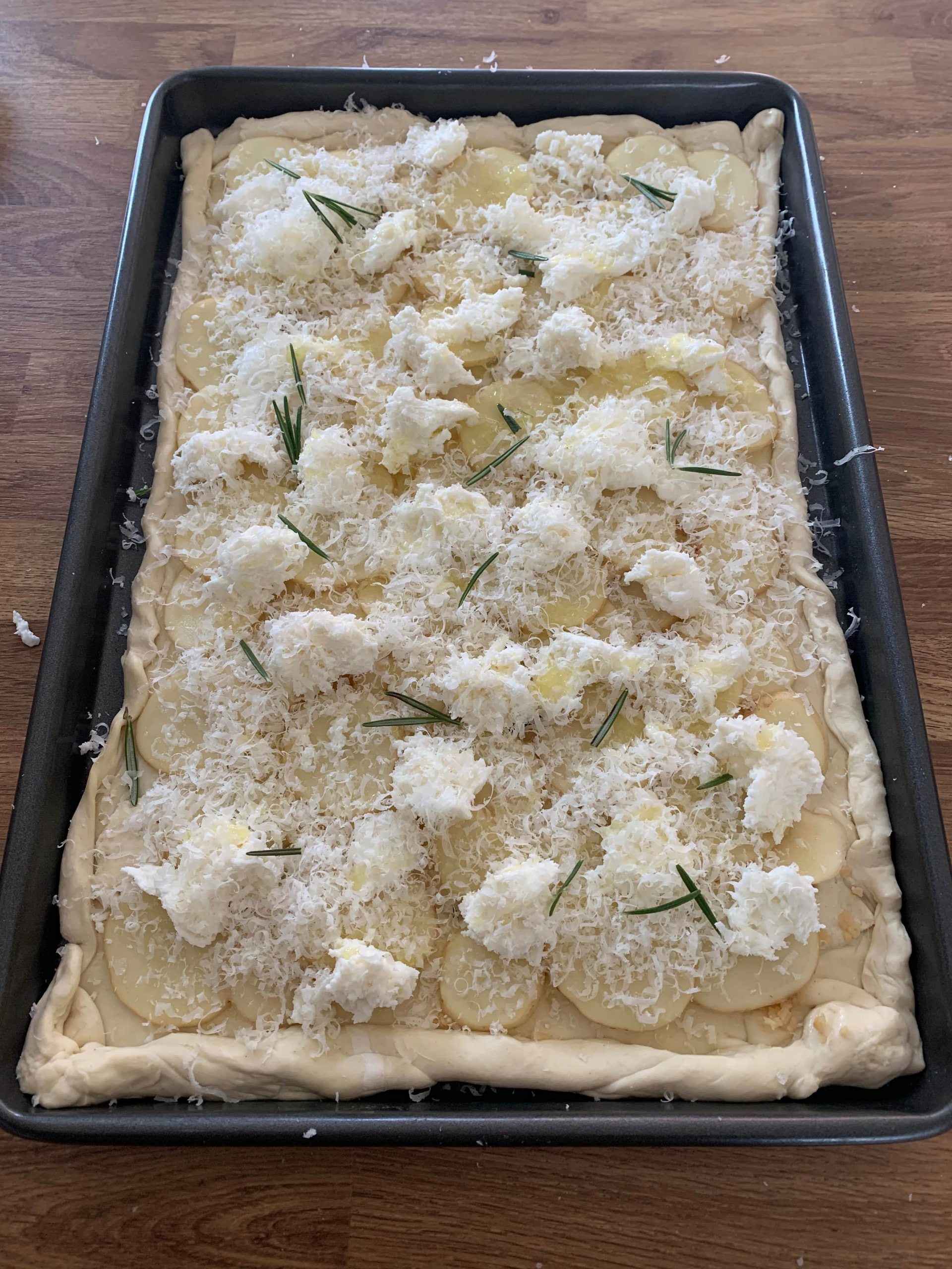 Puff Pastry Potato Tart – Curly's Cooking