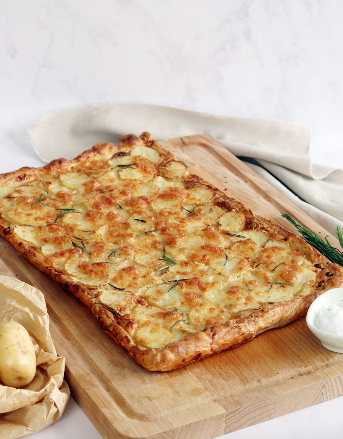 Puff Pastry Potato Tart – Curly's Cooking