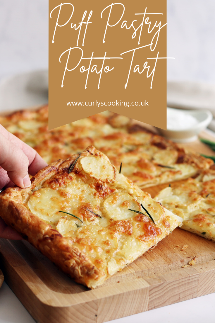 Puff Pastry Potato Tart – Curly's Cooking