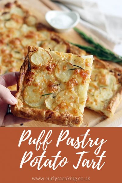 Puff Pastry Potato Tart – Curly's Cooking