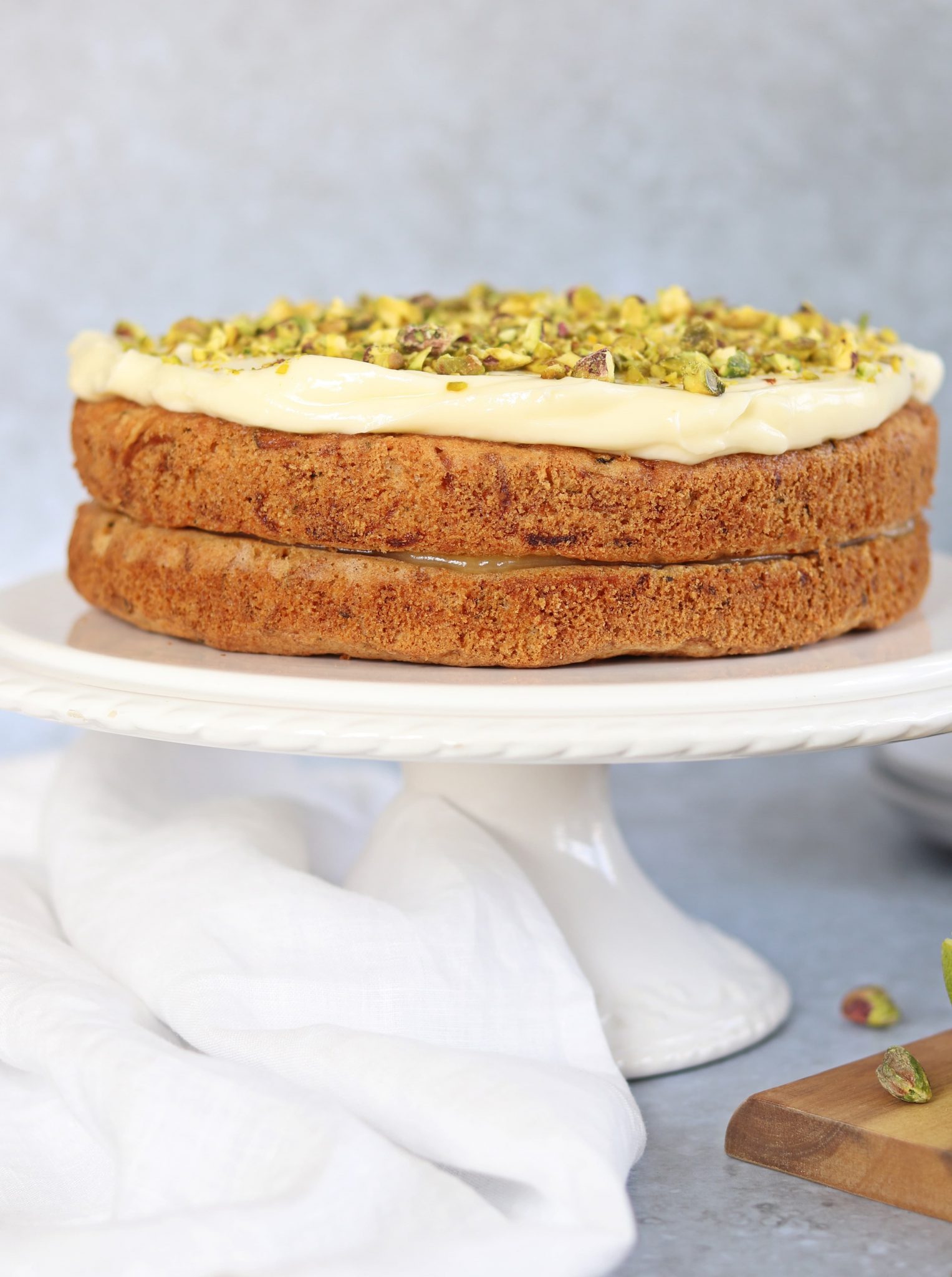 Courgette Cake with Lemon Curd & Cream Cheese Icing – Curly's Cooking