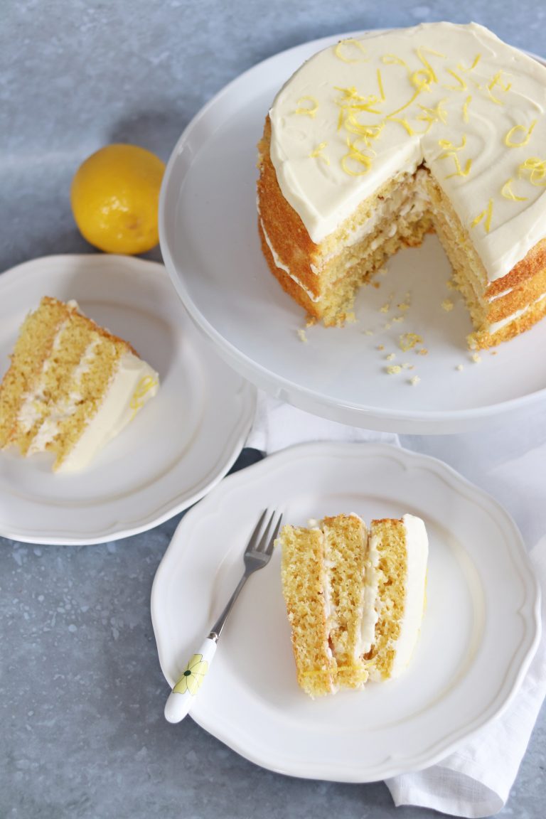 Lemon & Mascarpone Cake – Curly's Cooking