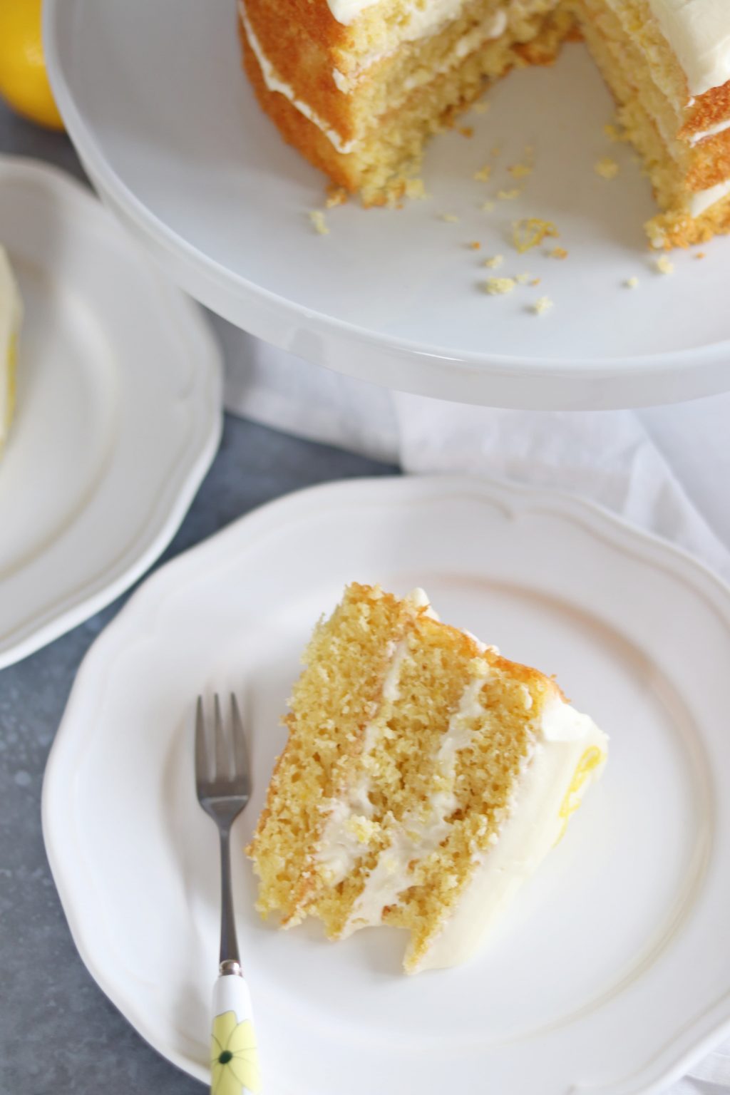 Lemon & Mascarpone Cake – Curly's Cooking