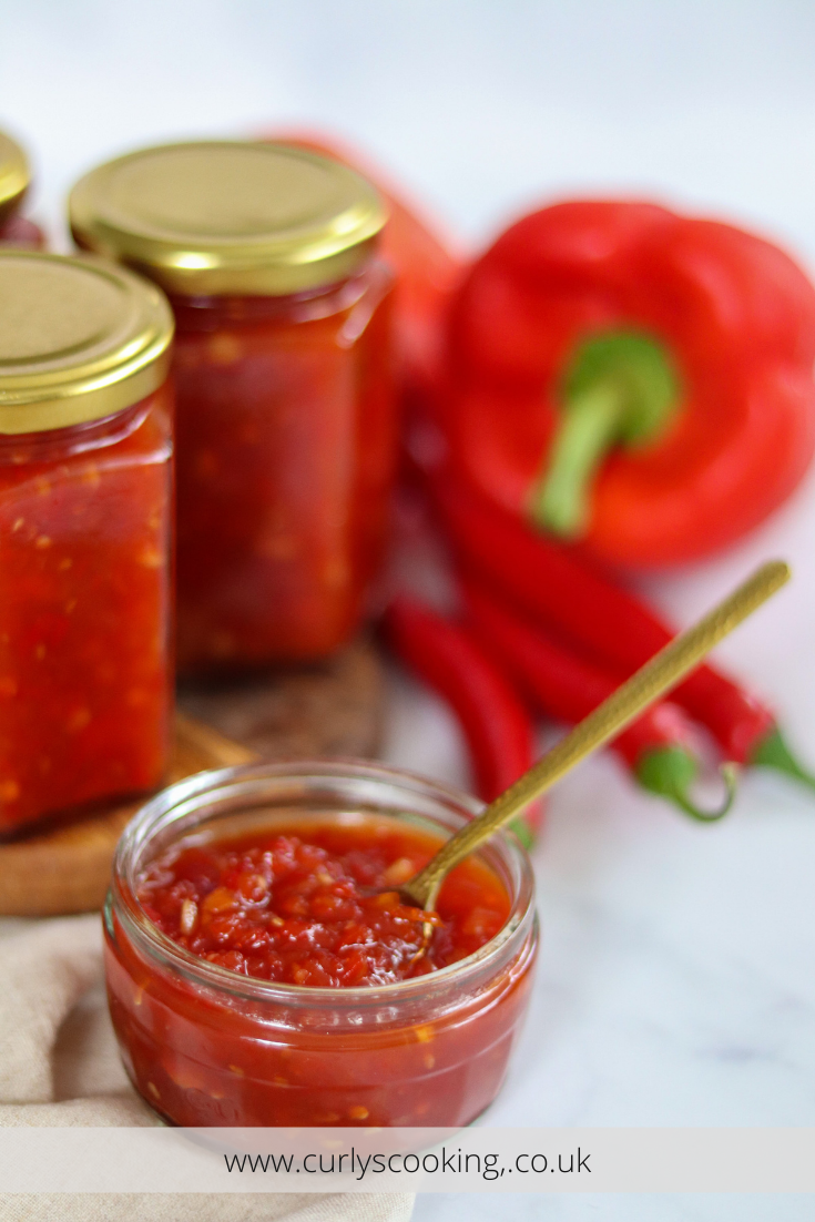 Sweet Chilli Jam – Curly's Cooking