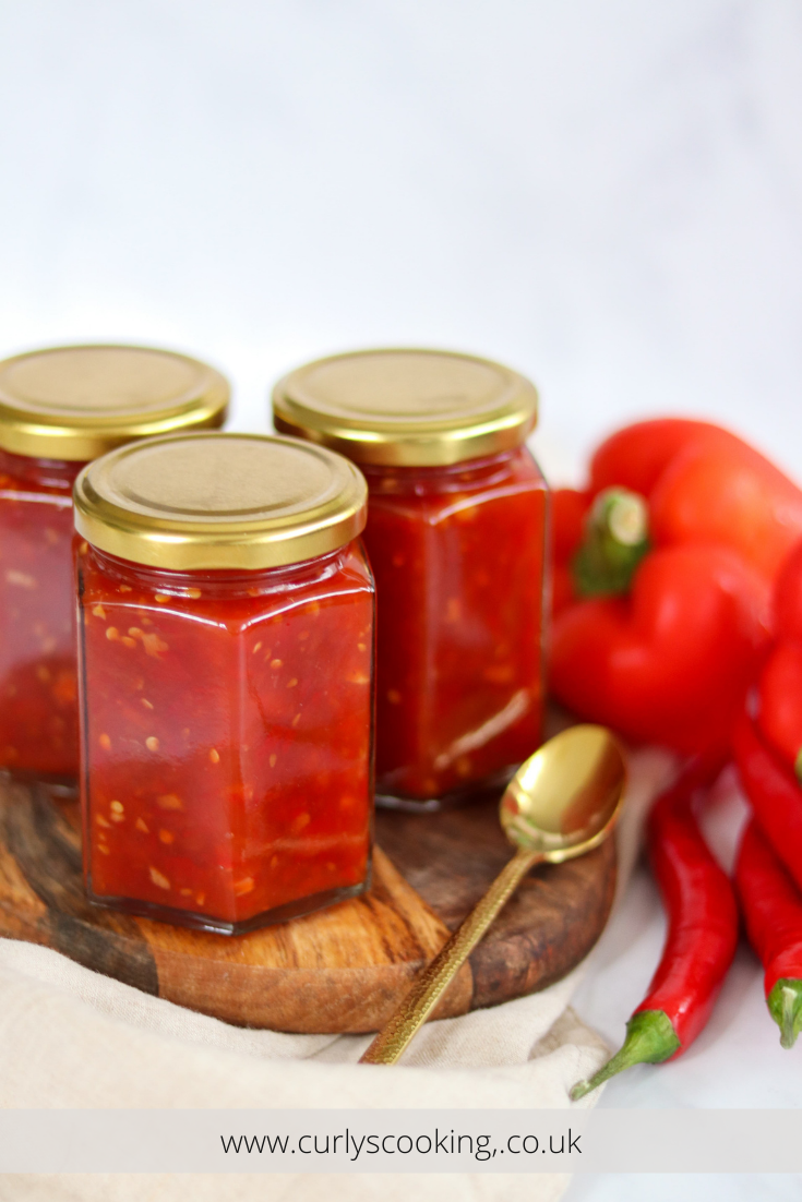Sweet Chilli Jam – Curly's Cooking