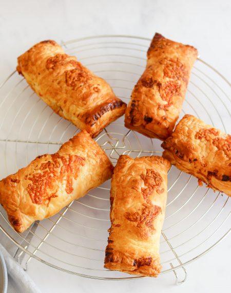 Egg & Bacon Puff Pastries – Curly's Cooking