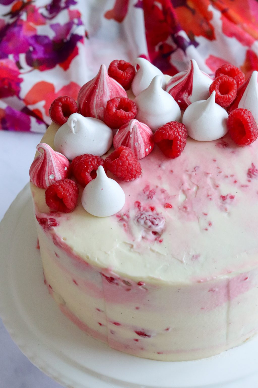 Raspberry & Mascarpone Layer Cake – Curly's Cooking