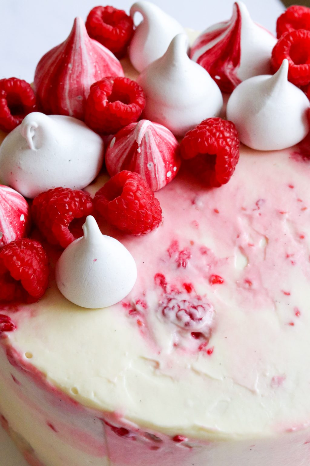 Raspberry & Mascarpone Layer Cake – Curly's Cooking