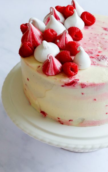 Raspberry & Mascarpone Layer Cake – Curly's Cooking