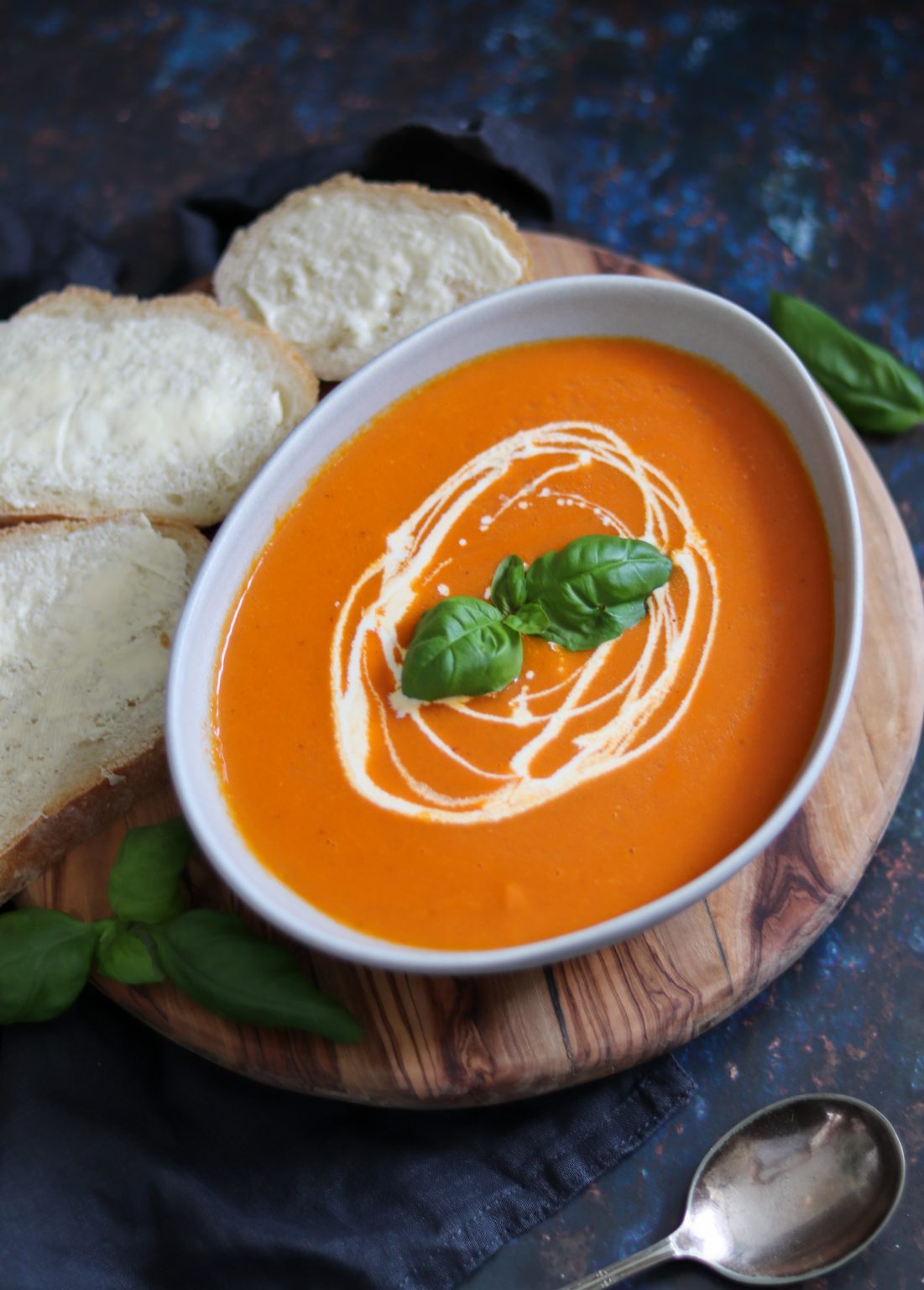 Roasted Tomato & Red Pepper Soup – Curly's Cooking