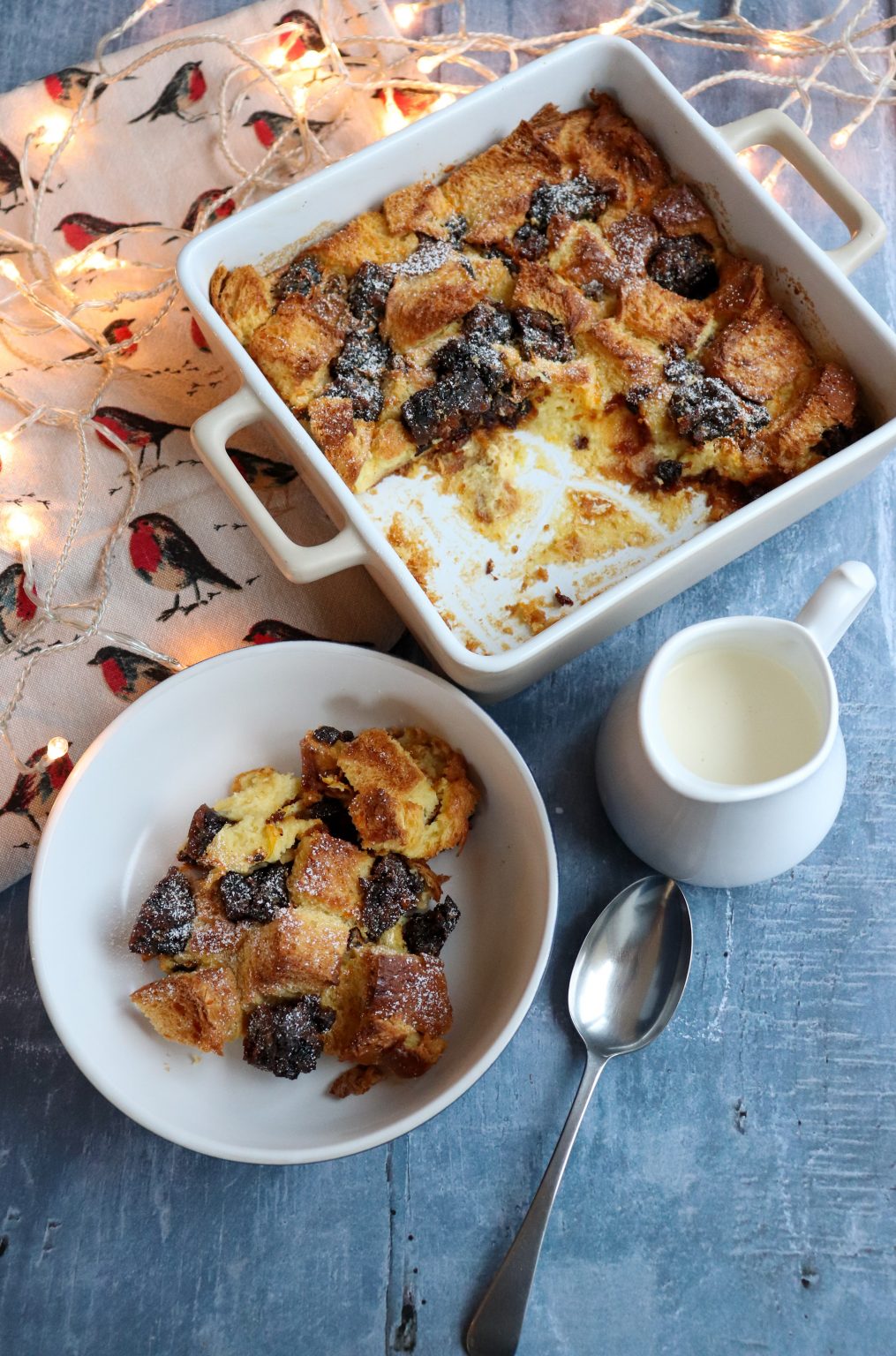 Brioche & Christmas Pudding Bread & Butter Pudding – Curly's Cooking