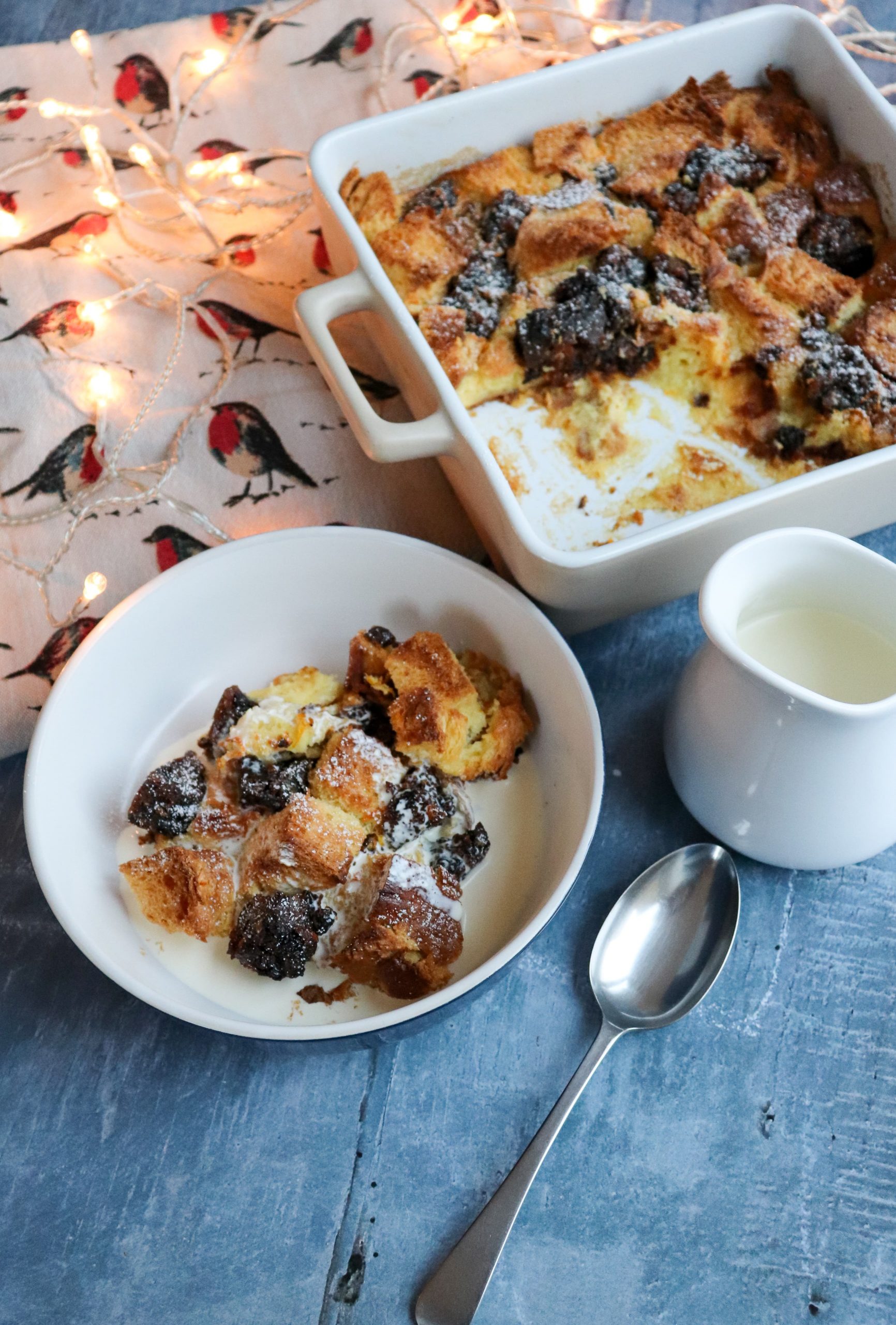 Brioche & Christmas Pudding Bread & Butter Pudding – Curly's Cooking