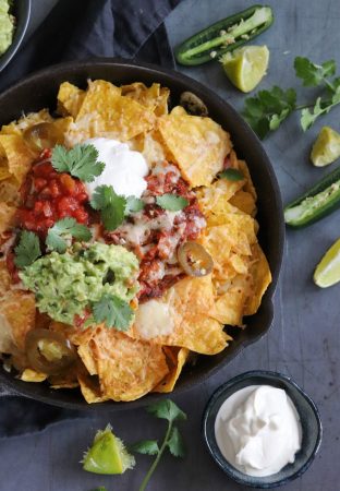 Chicken & Chorizo Nachos – Curly's Cooking