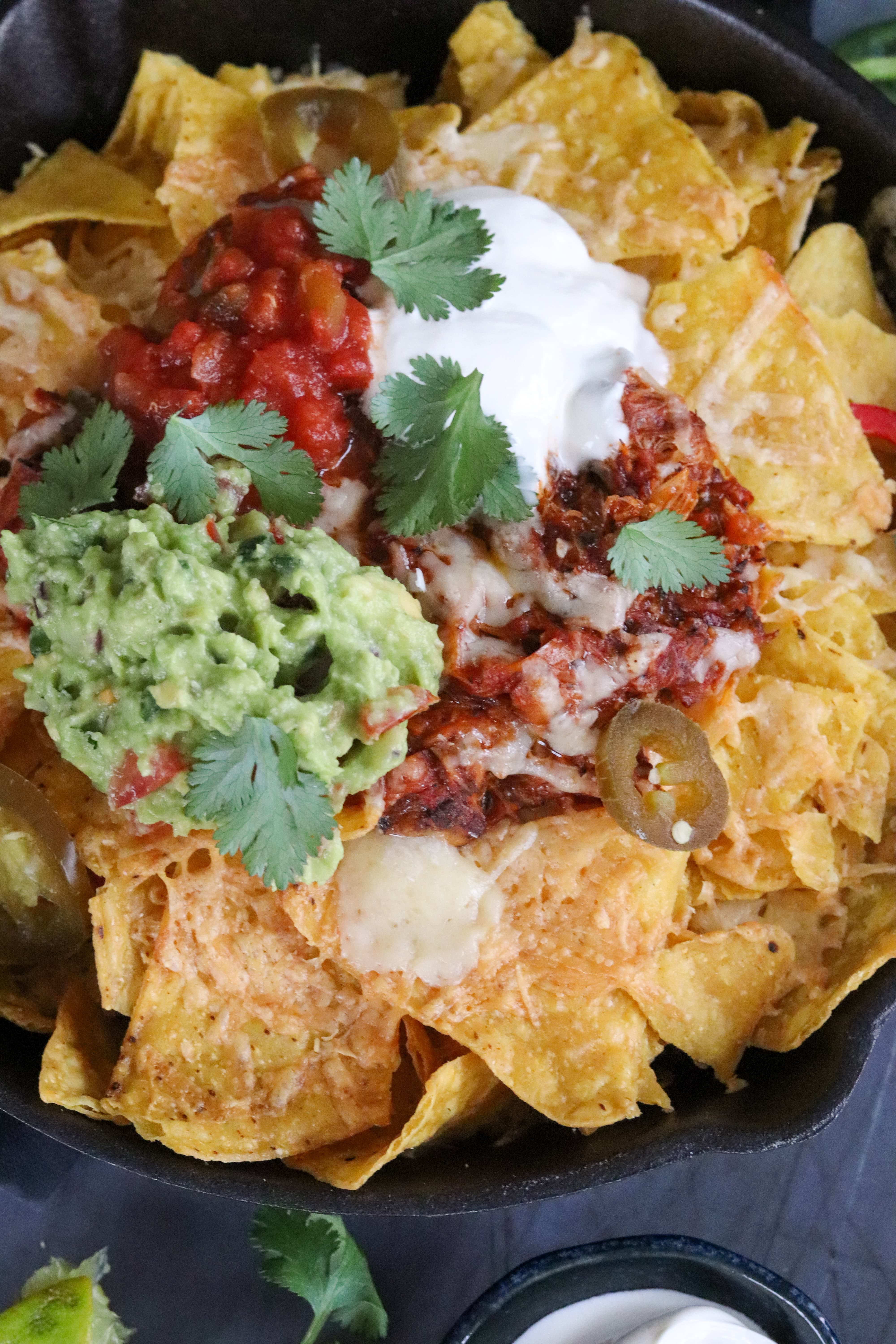 Chicken & Chorizo Nachos – Curly's Cooking