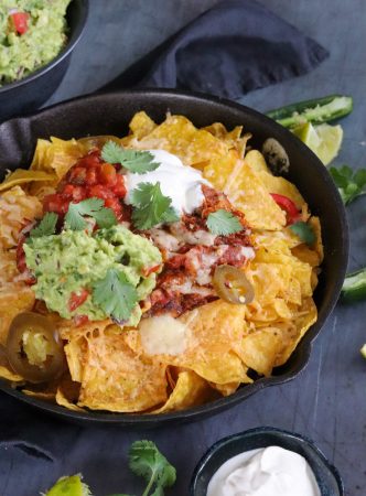Chicken & Chorizo Nachos – Curly's Cooking
