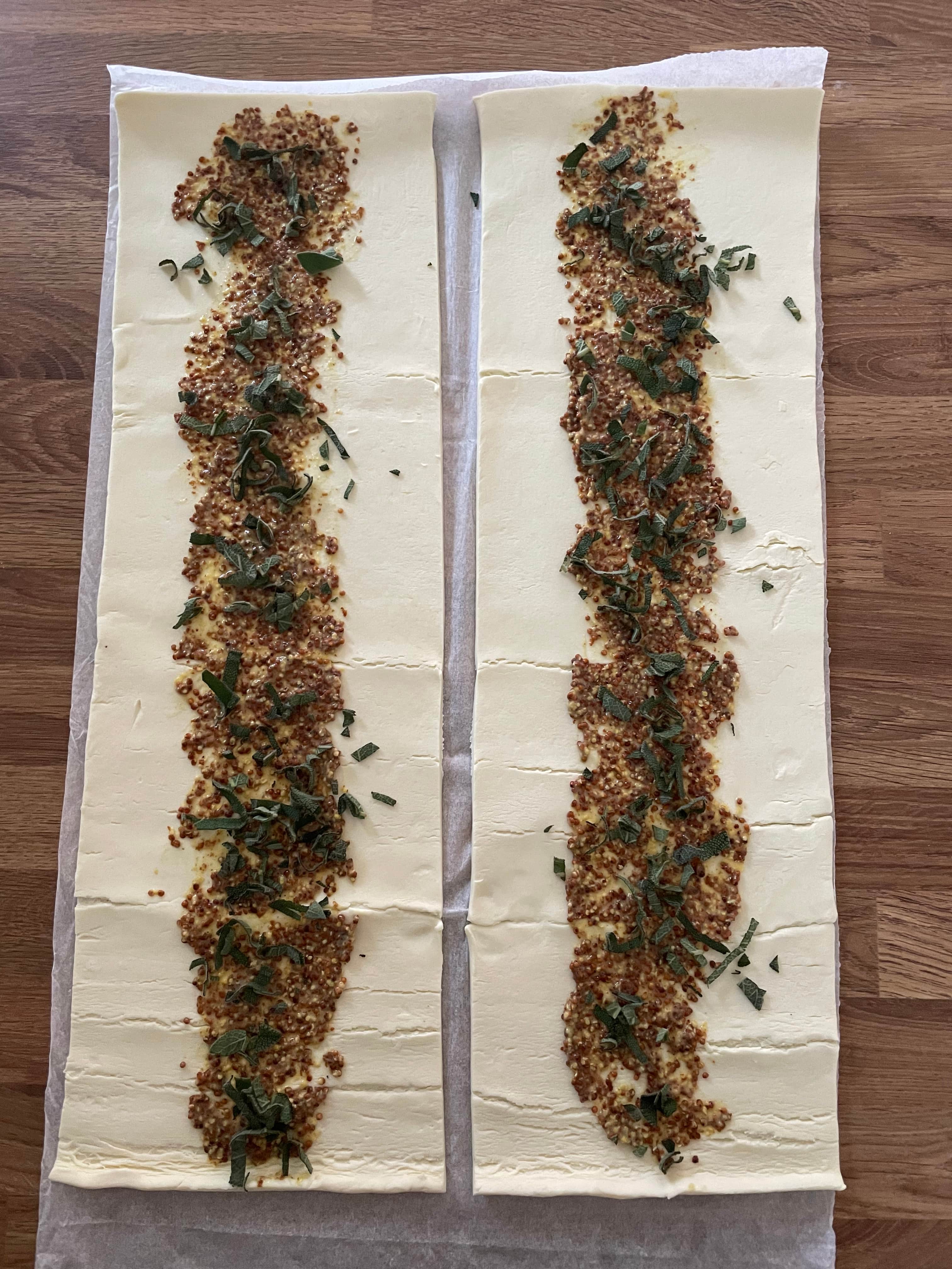 Mustard & Sage Sausage Rolls