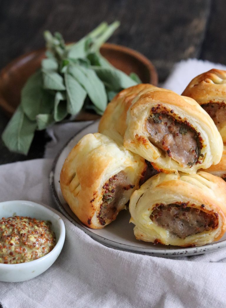 Mustard & Sage Sausage Rolls