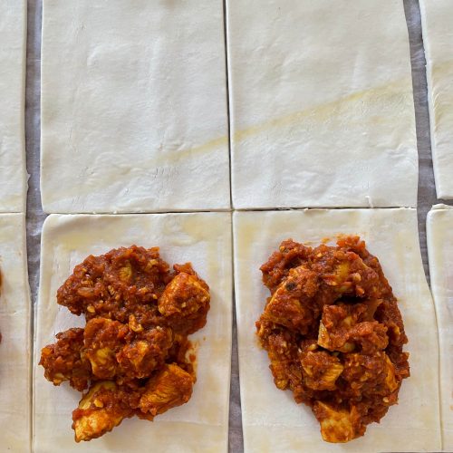 Chicken Balti Pies – Curly's Cooking